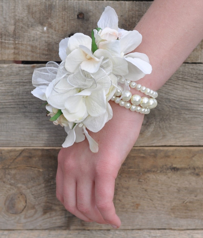 Rose Corsage, Wedding Flowers, Wedding Corsage, Prom Corsage, Wrist ...