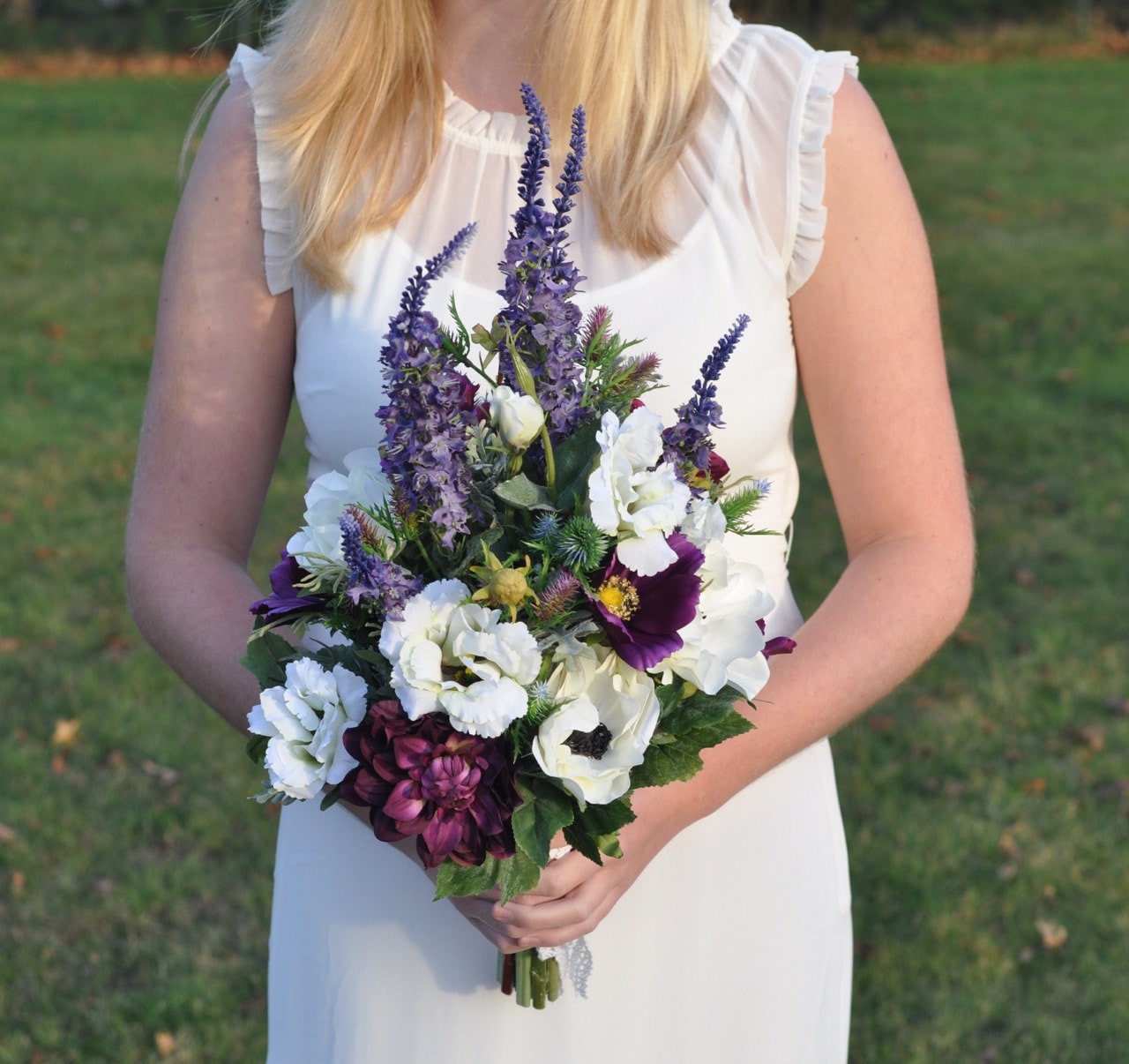 Silk Wedding Flowers Wedding Bouquet Bridal flowers Bridal | Etsy