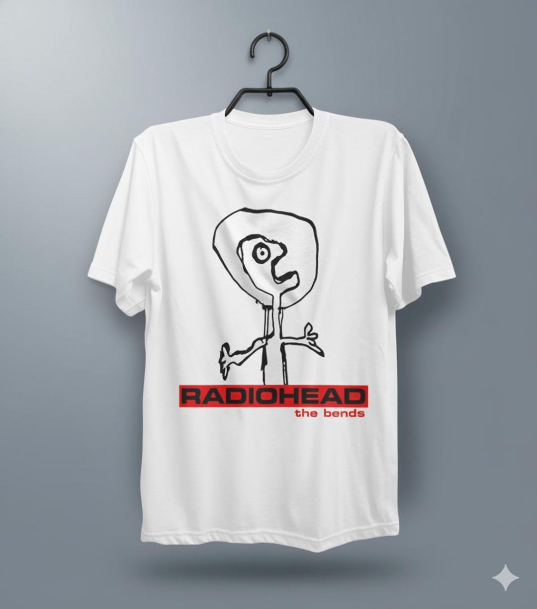 Vintage RADIOHEAD the Bends T-shirt, Music Tour Shirt, Retro 90s ...