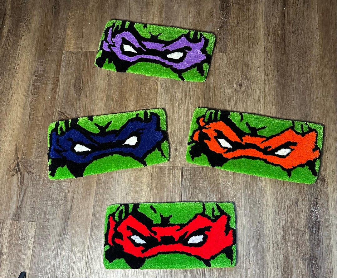 Miniature Ninja Turtle Mats - Etsy