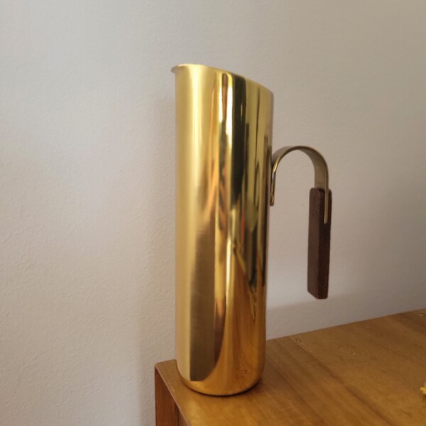 Wood Handle Pitcher - Etsy