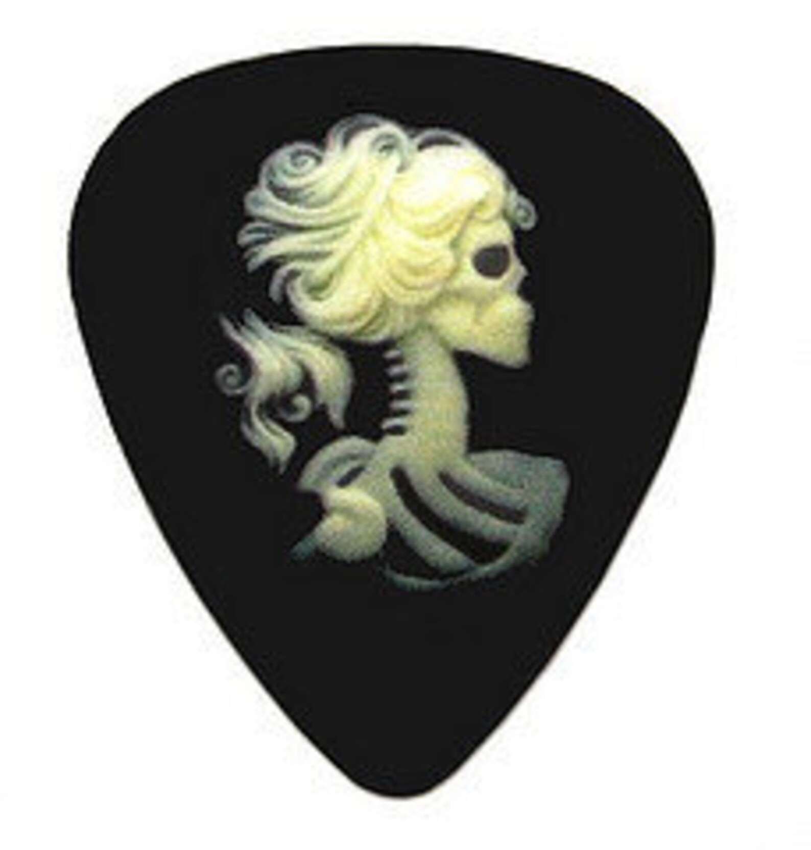 Victorian Goth Cameo Plectrum & PICKBAY Guitar Pick Holder - Etsy