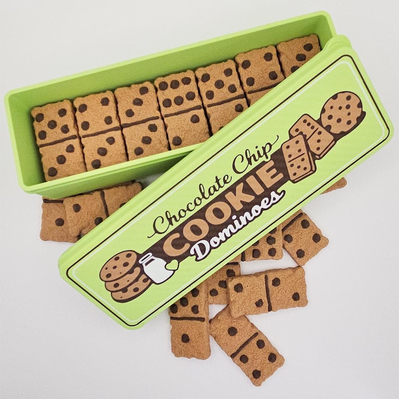 St. Patricks Day | Chocolate Chip Cookie Dominoes Game | 3D Printed ...