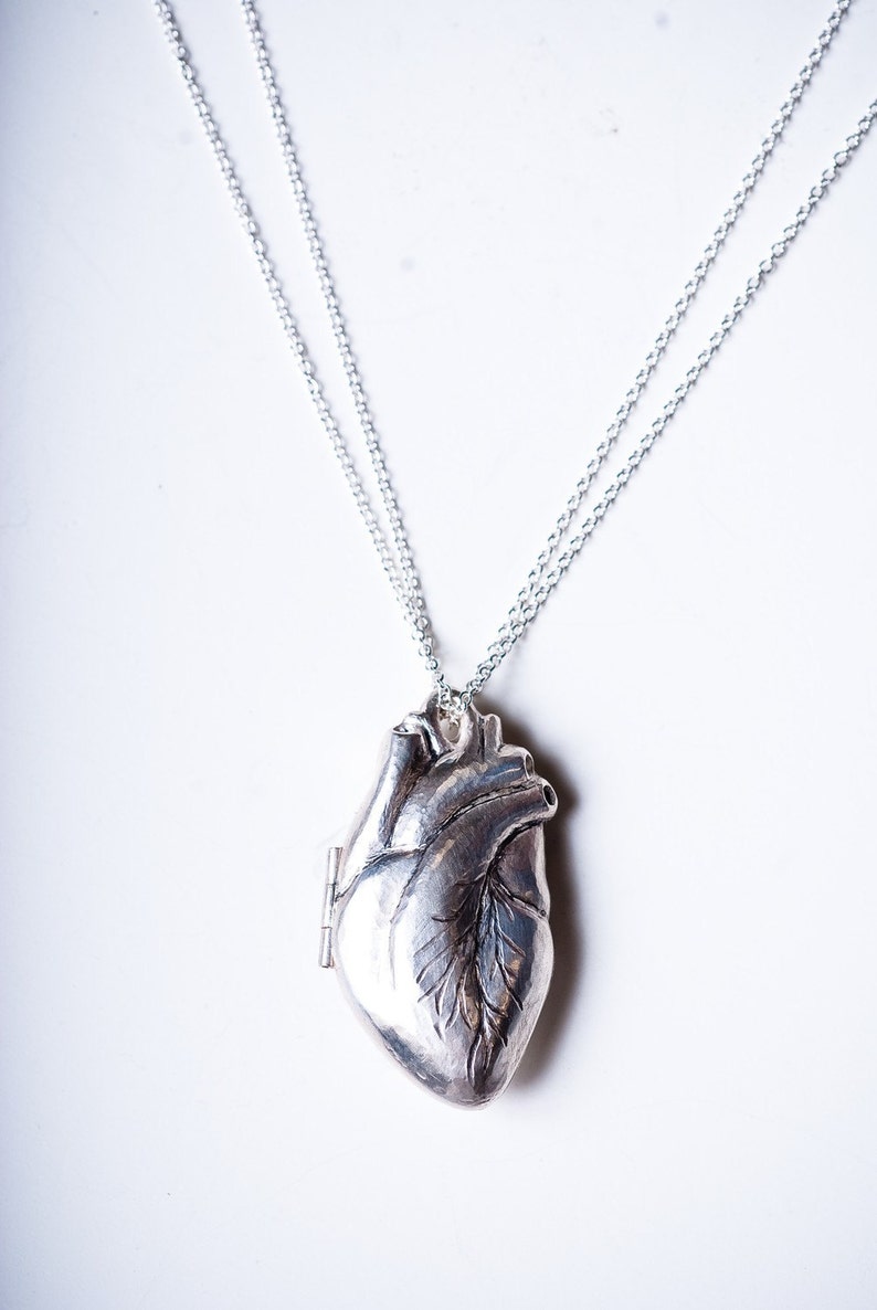 Anatomically Correct Heart Locket - Etsy