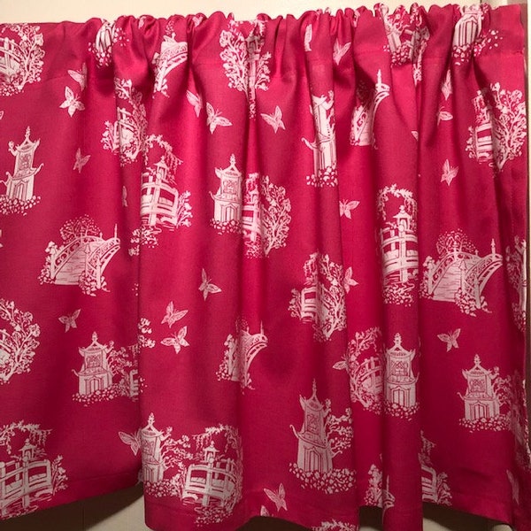 Pink Valance - Etsy