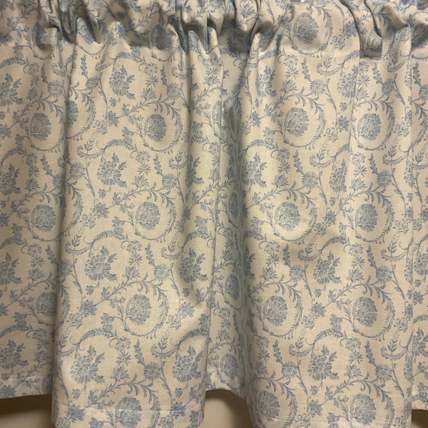 Blue Valances - Etsy