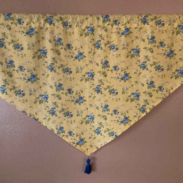 Yellow Valance - Etsy