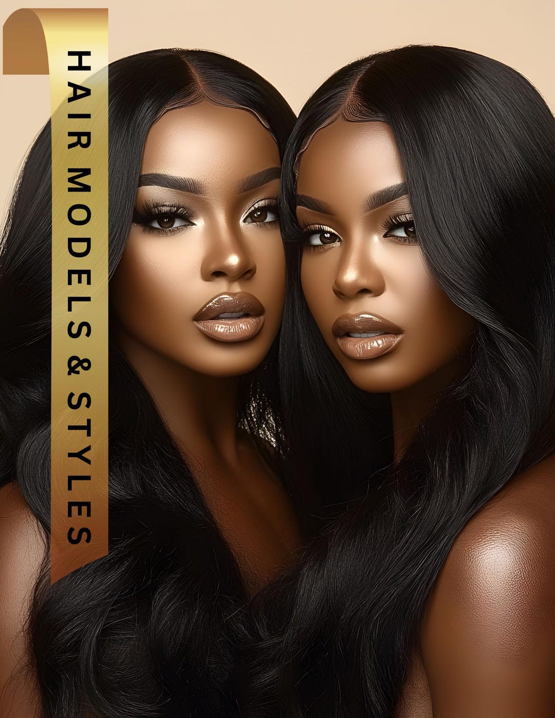 6 Pack Hair Models With Extensions - Etsy