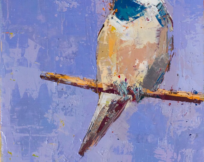 Bird 16 'original Oil Painting on Canvas 12" X 9" by Chance Lee - Etsy