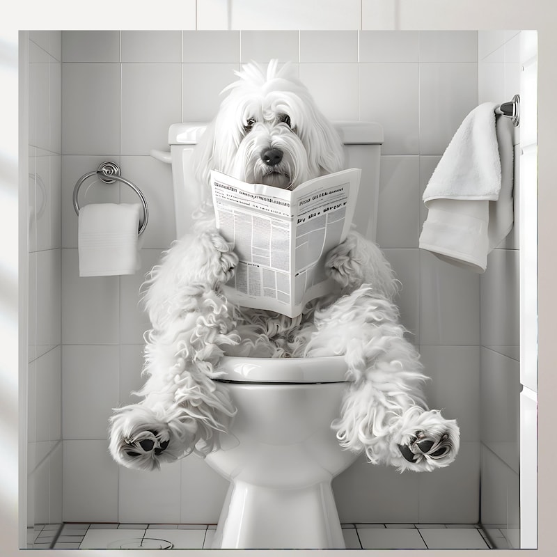 Old English in Bathroom - Etsy