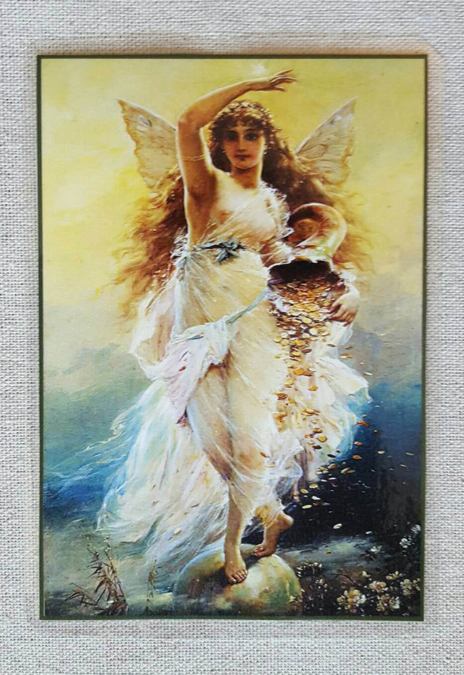 Goddess Fortuna Card, Invocation Card, Roman Goddess, Greek Goddess ...