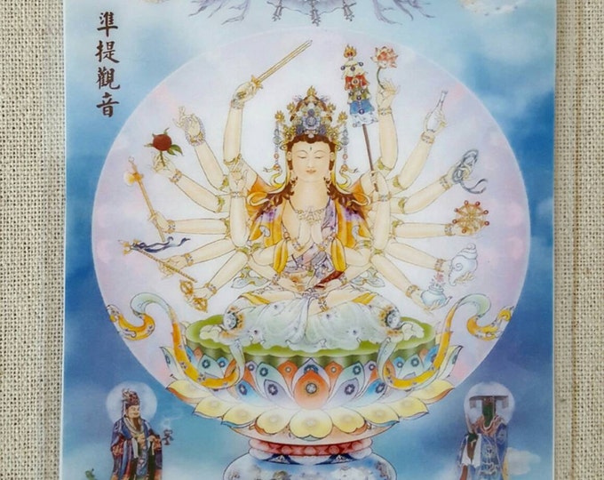 Maha Cundi, Bodhisattva, Buddha Card, Divine Mother, Thousand Hand Guan ...