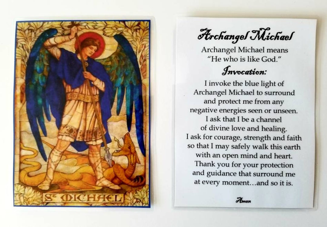 St. Michael, Angel, Archangel Michael, Archangel Michael Card, Altar ...