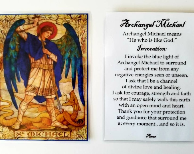 St. Michael, Angel, Archangel Michael, Archangel Michael Card, Altar ...