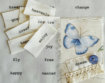 Hand Printed Fabric | Etsy