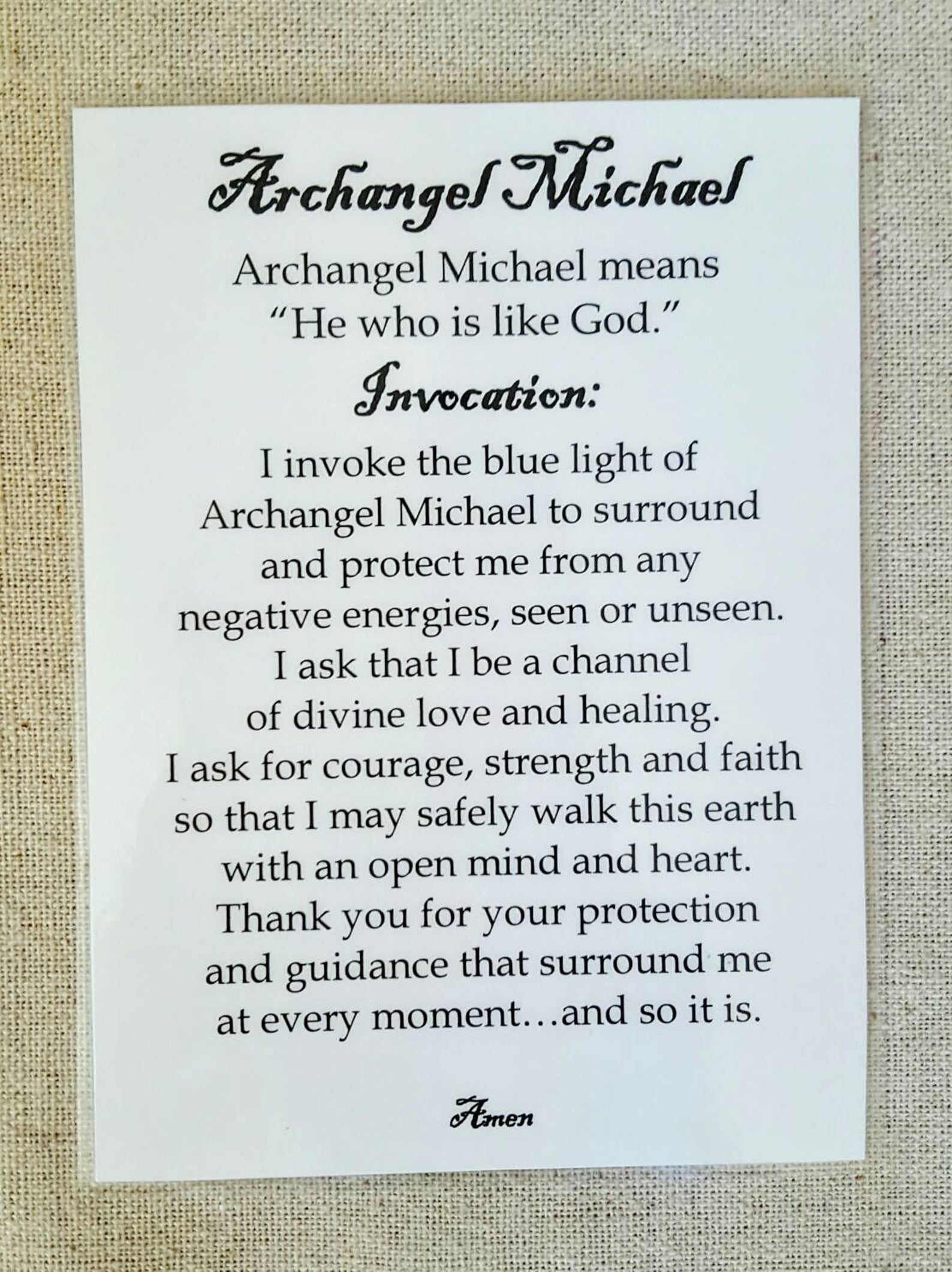 St. Michael, Angel, Archangel Michael, Archangel Michael Card, Altar ...