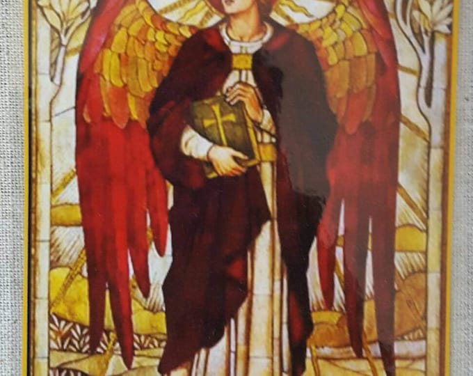 St. Uriel, Angel, Archangel Uriel, Archangel Uriel Card, Altar Card ...