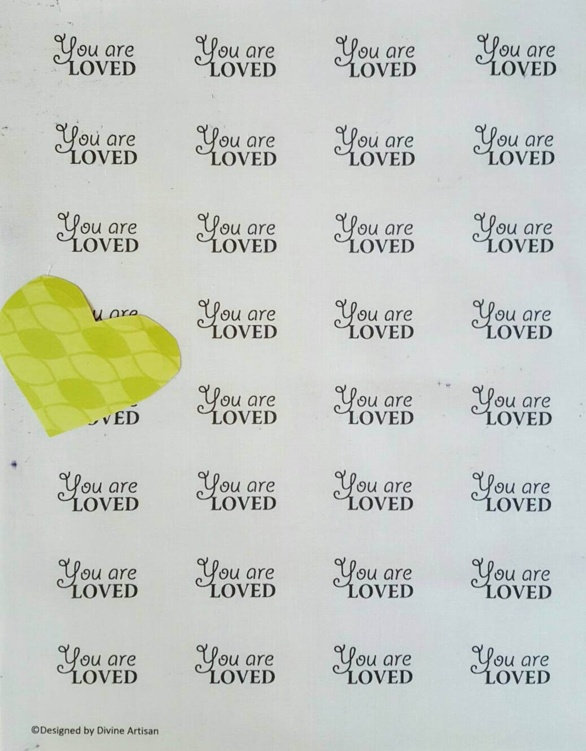 Words on Fabric, Custom Labels, Hand Printed Inspirational Words, You ...