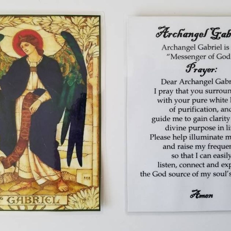 Angel Gabriel - Etsy