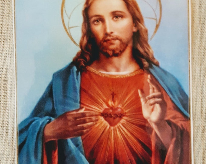 Jesus Card, Christ Card, Jesus Christ, the Lord's Prayer, Altar Card ...