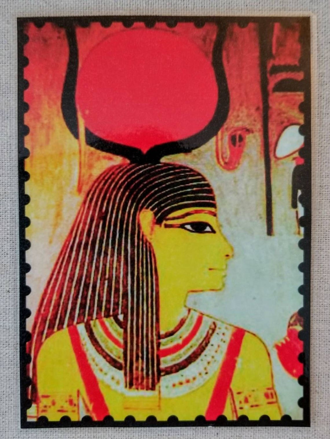 Goddess Isis card goddess card Egyptian goddess goddess of | Etsy