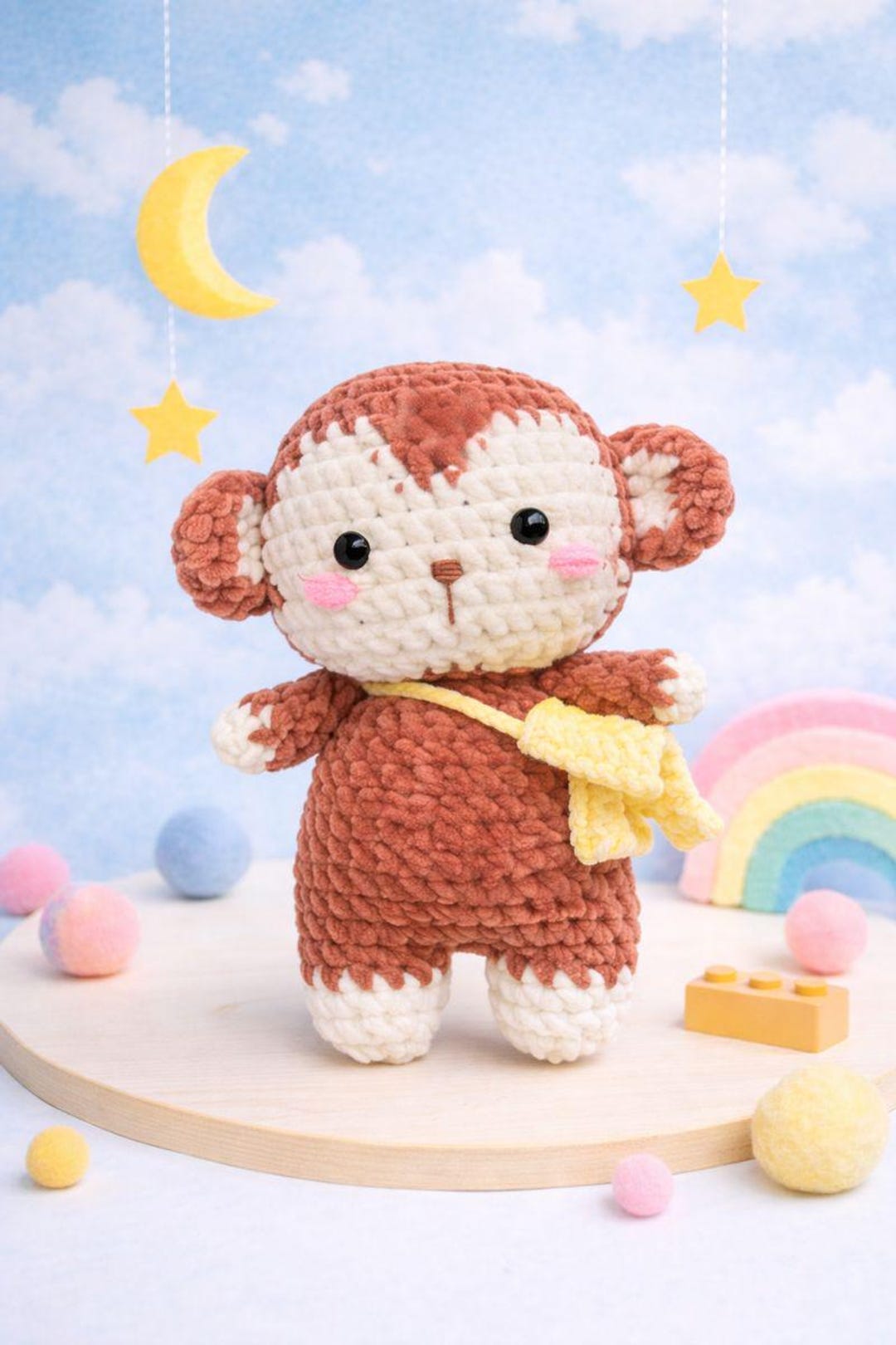 Crochet Banana Amigurumi Pattern PDF – Cute Mini Banana With Peel ...