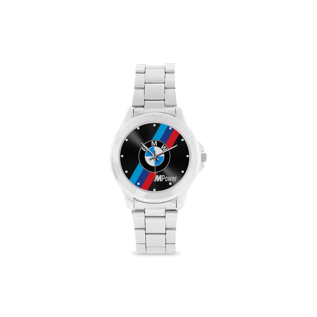 BMW M Power Inspired Art Emblem Stainless Steel Quartz Watch - Etsy