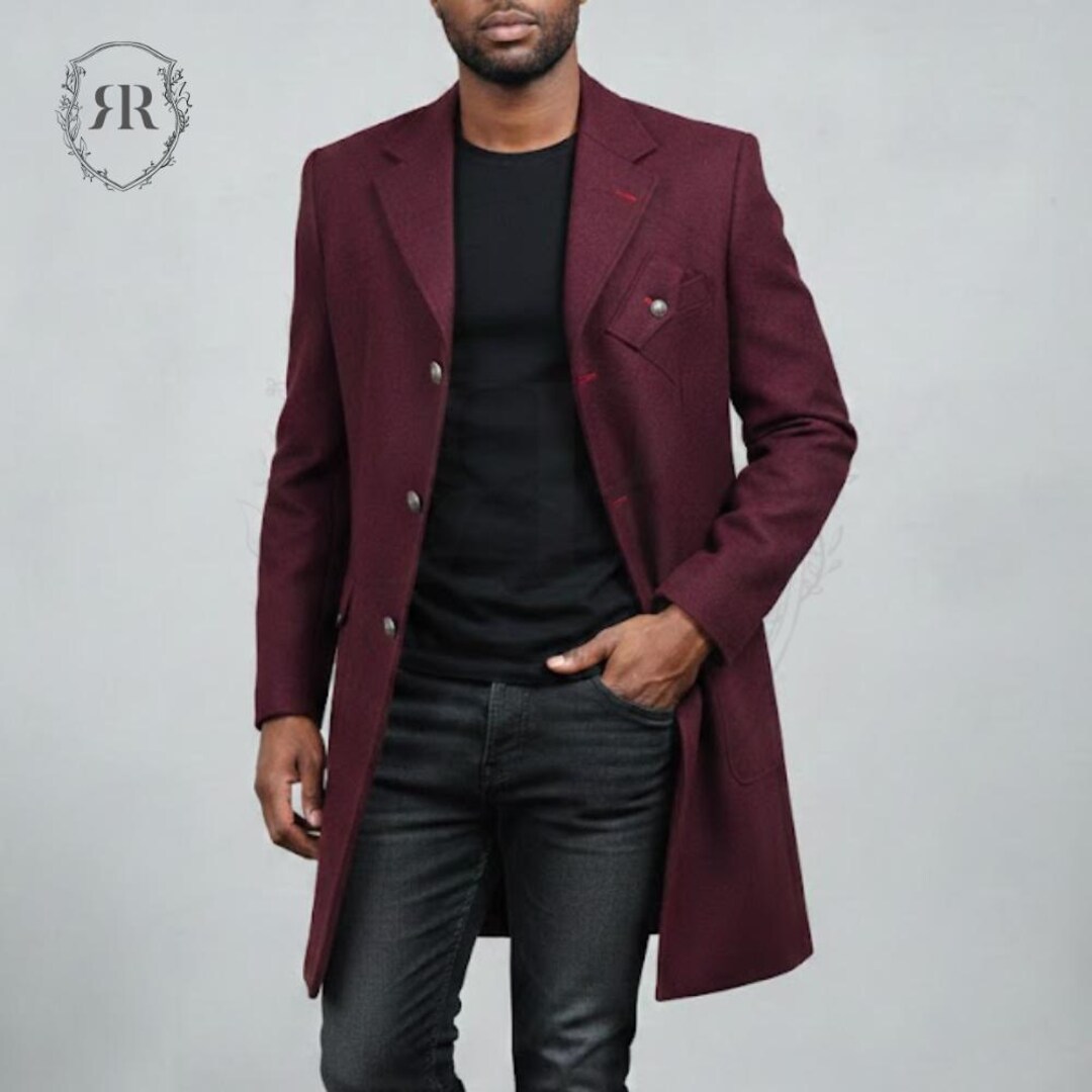Doctor Who Master Coat Series 12 | Sacha Dhawan Inspired Black Wool ...