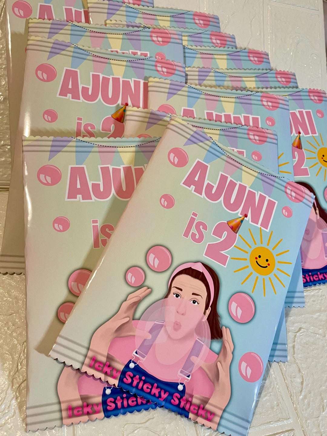 Personalised Ms Rachel Chip Bags | Custom Party Favours (filled or ...