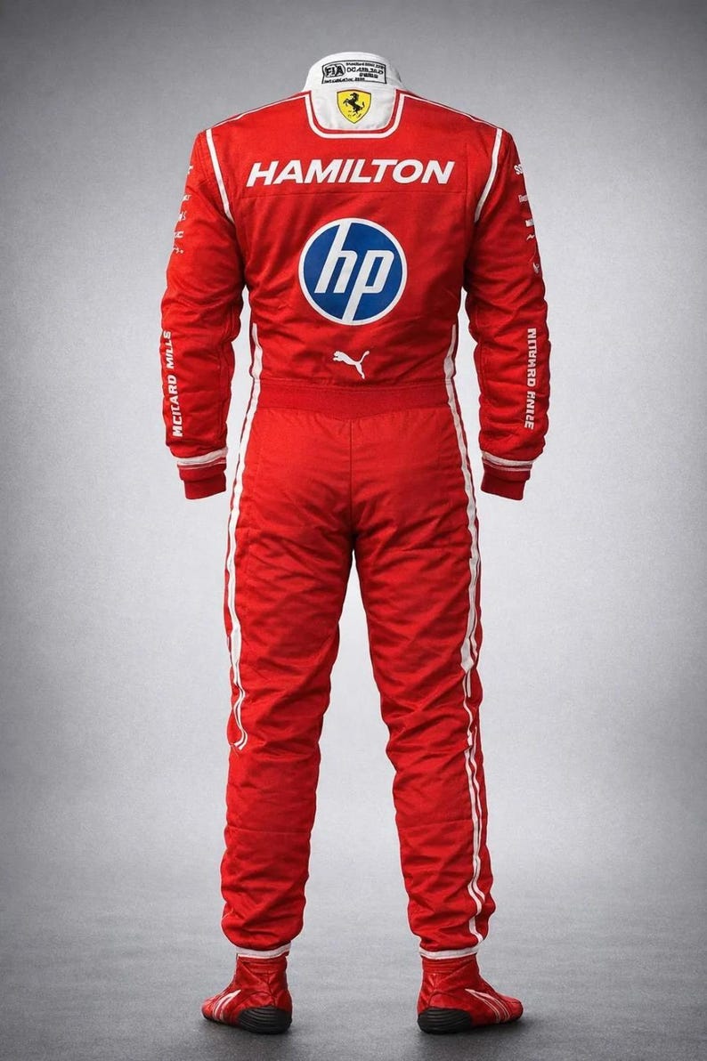 Neue Ferrari 2026 Kinder / Erwachsene Formel F1 Rennanzug Cordura Go ...