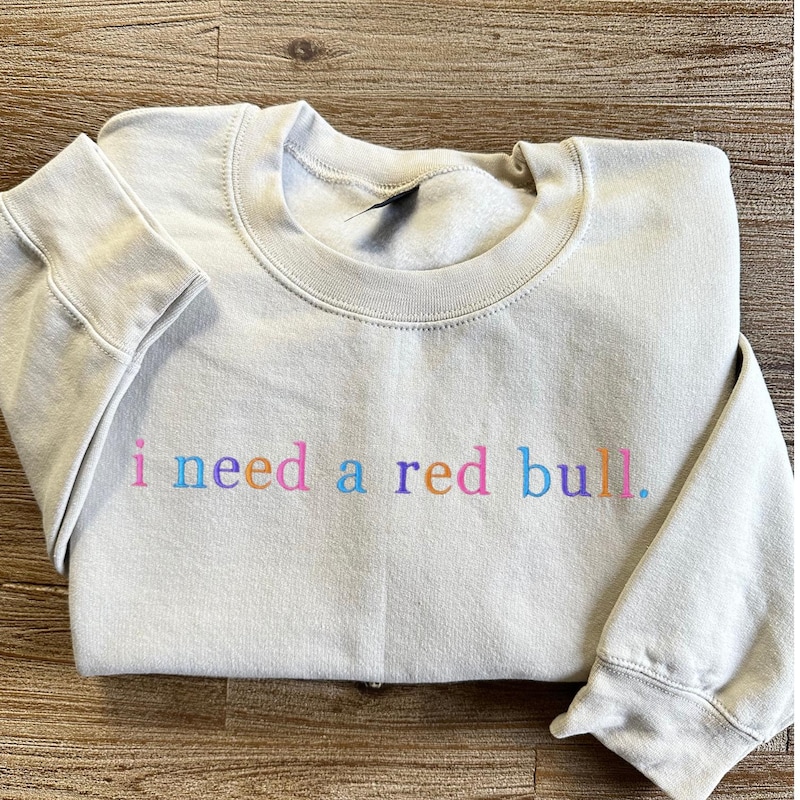 Red Bull Sweatshirt Women - Etsy