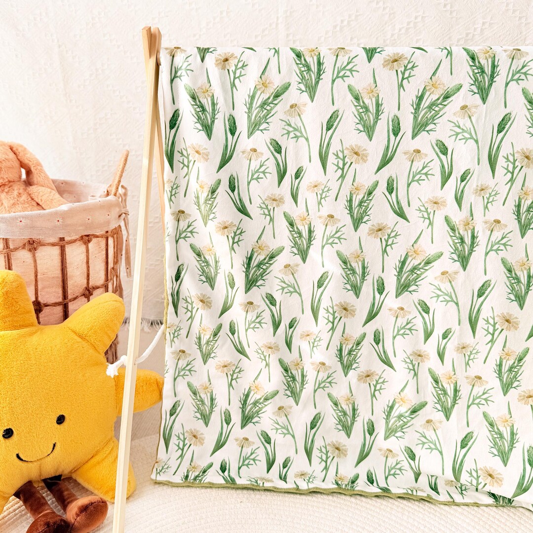 Olive Leaf Baby Blanket,eucalyptus Baby Swaddle Personalized,custom ...