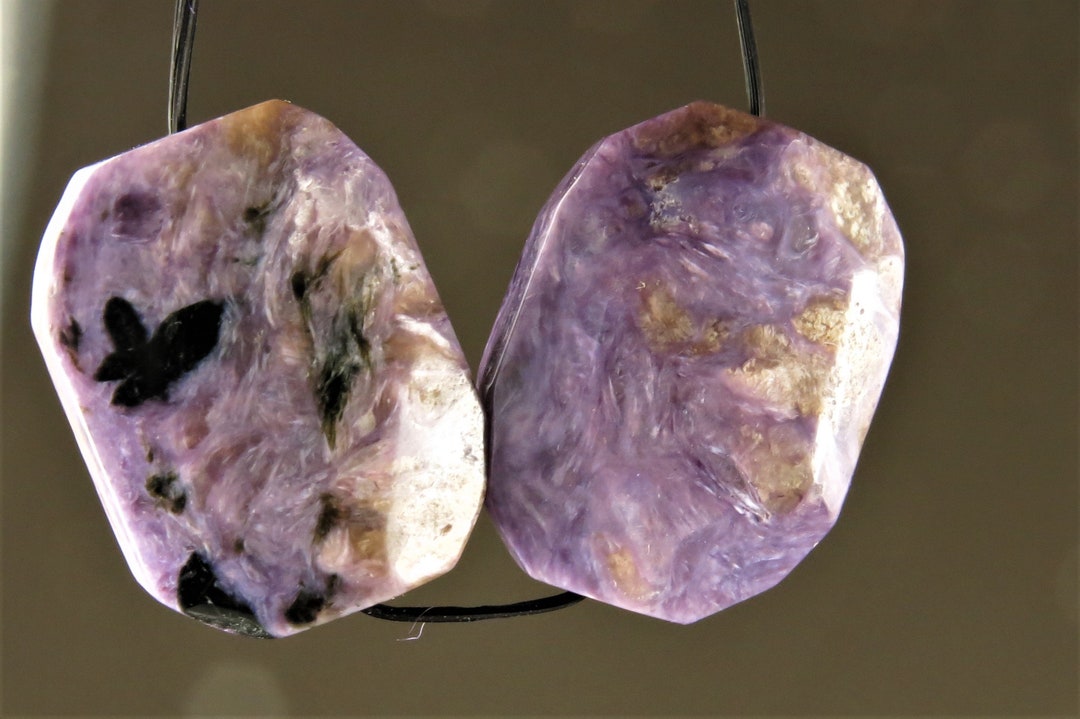 Sweet Beautiful Purple - Russian Charoite Faceted Octagonal Rectangle ...