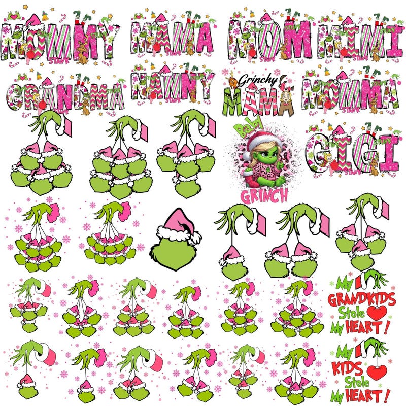 Mimi Png Grinch - Etsy