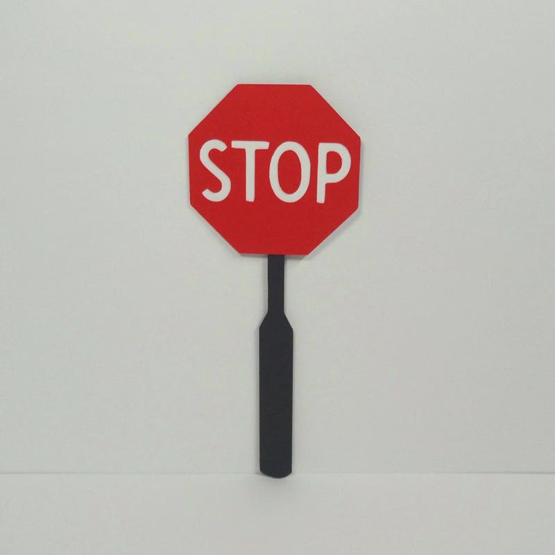 Stop Go Sign - Etsy