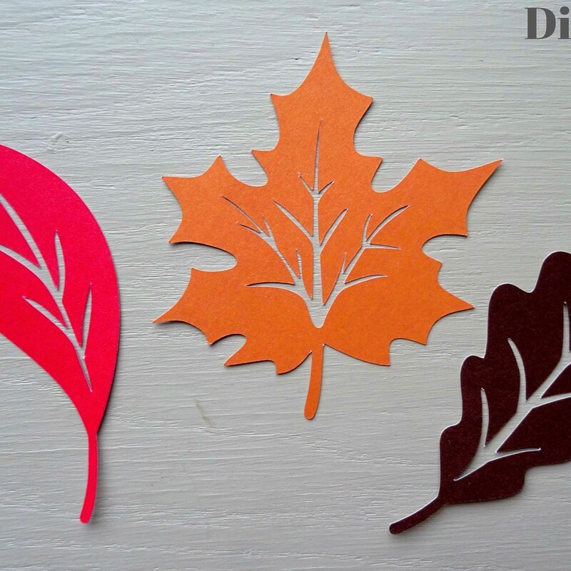 Fall Leaves Vinyl Decals - Etsy