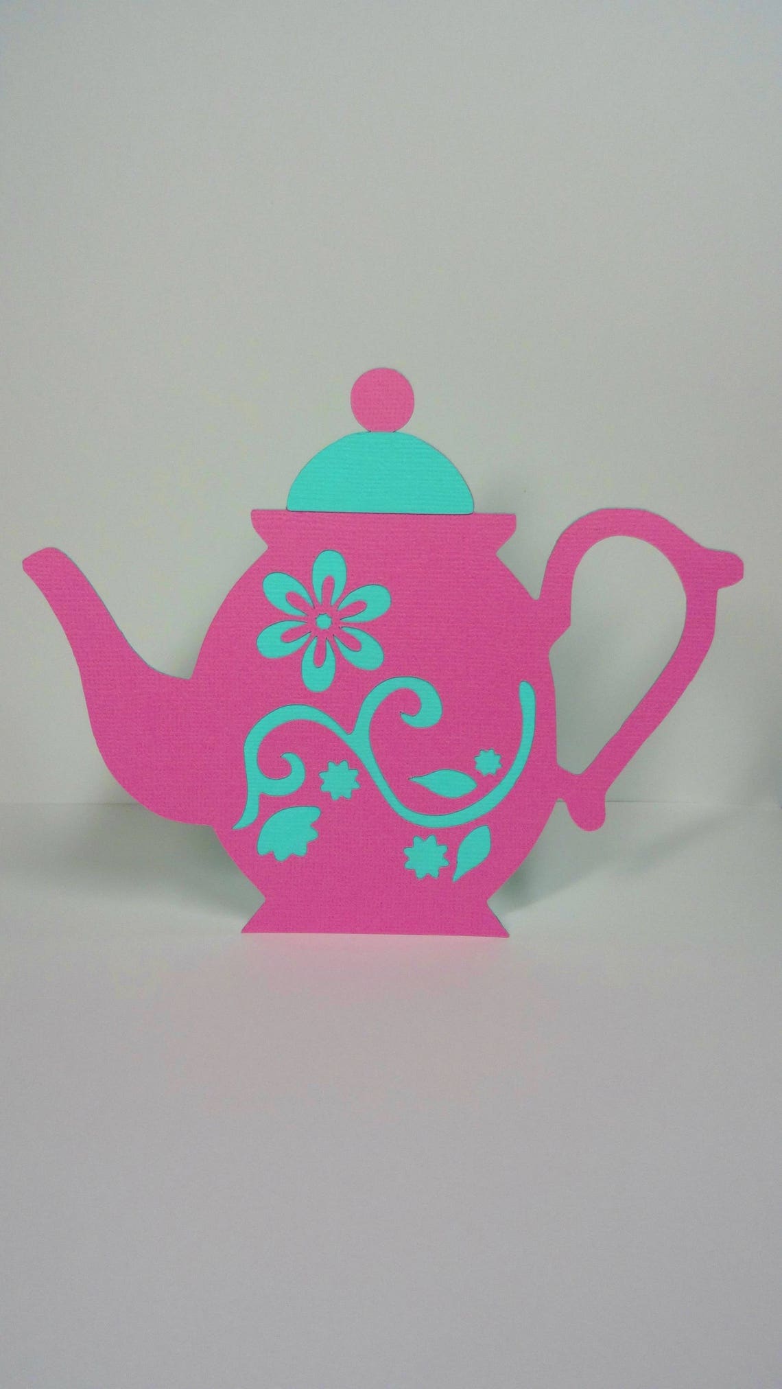 Teapot Teacup SVG Cut File, SVG, DXF for Cameo Silhouette, Cricut ...