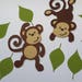 Monkey SVG Cut File, SVG, DXF for Cameo Silhouette, Cricut Design Space ...