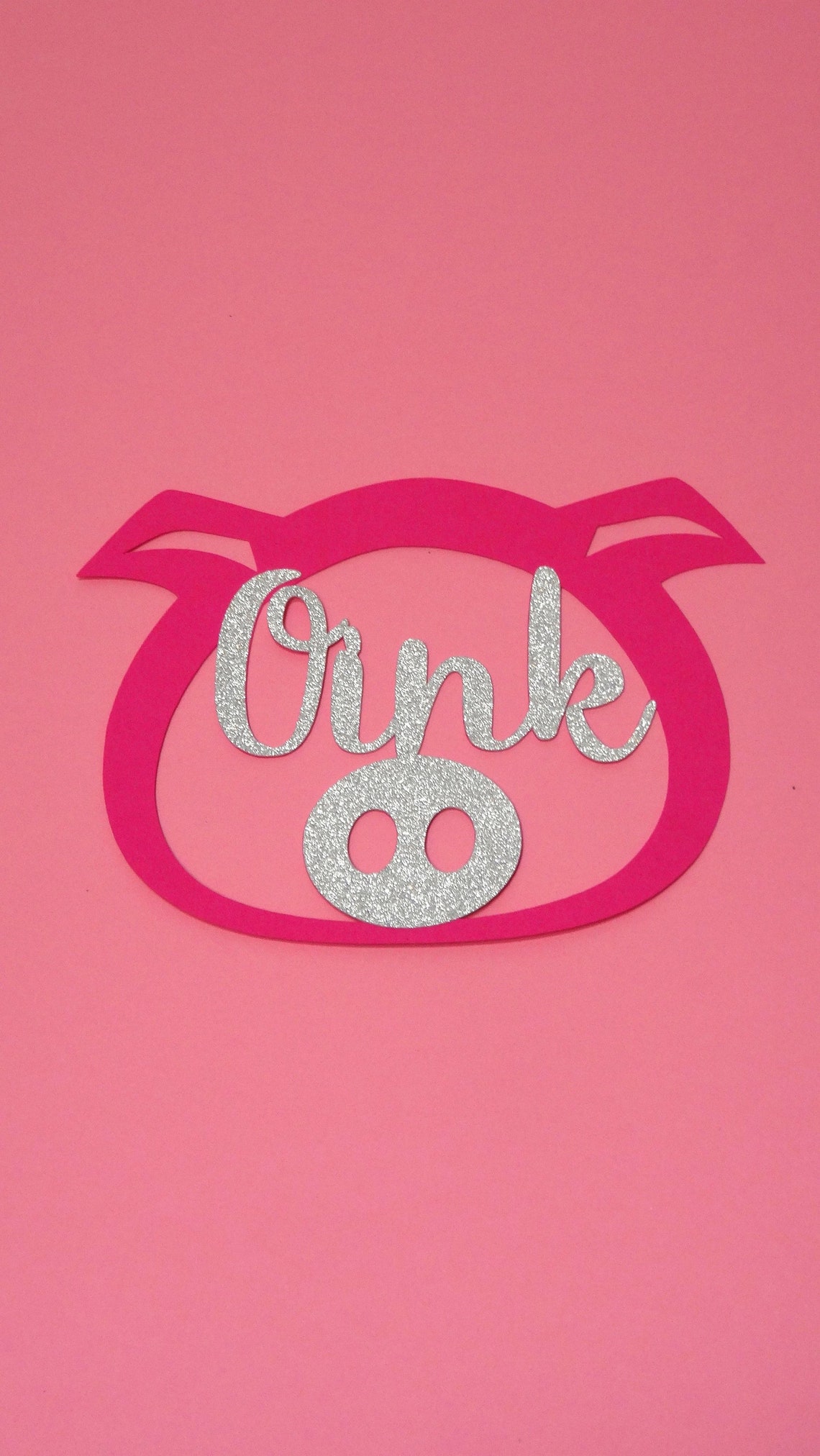 Oink Cut File JPG SVG DXF for Cameo Silhouette Cricut - Etsy