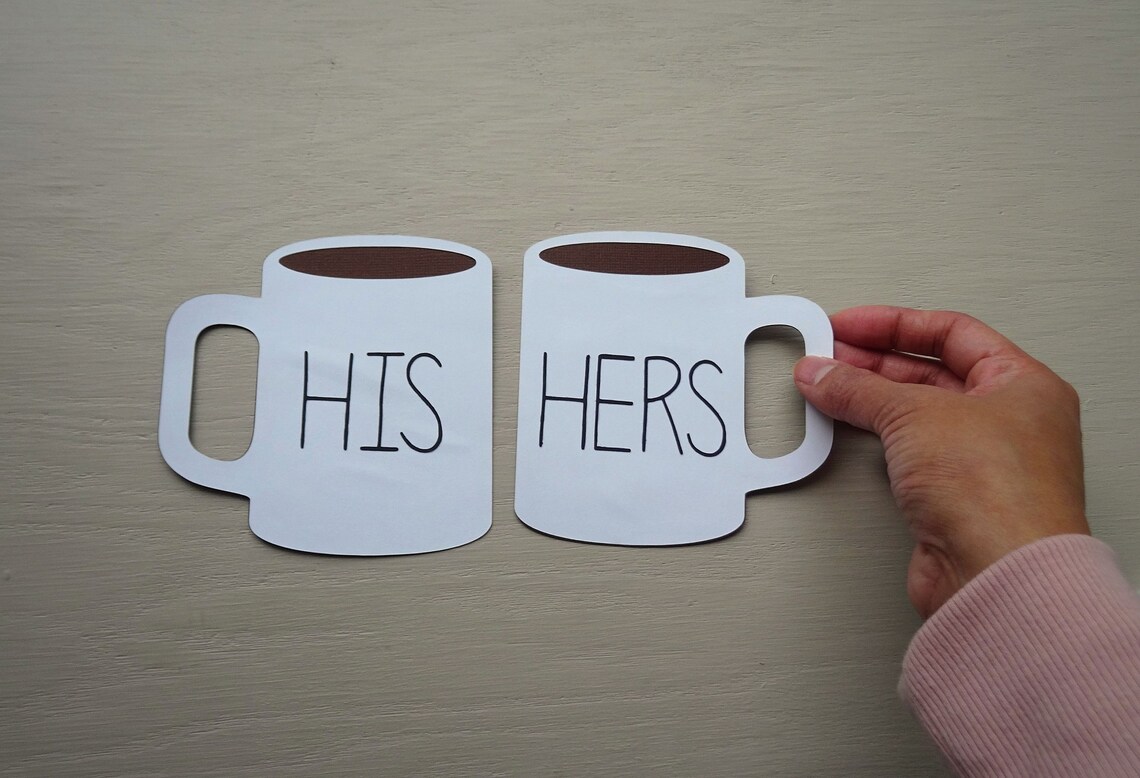 Mug SVG Cut File JPG DXF for Cameo Silhouette Cricut Design - Etsy