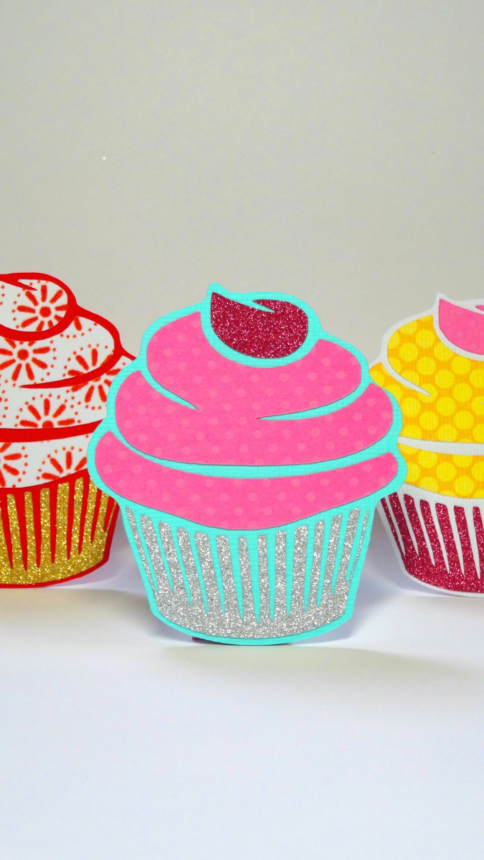 Cupcake SVG Cut File, SVG, DXF for Cameo Silhouette, Cricut Design ...