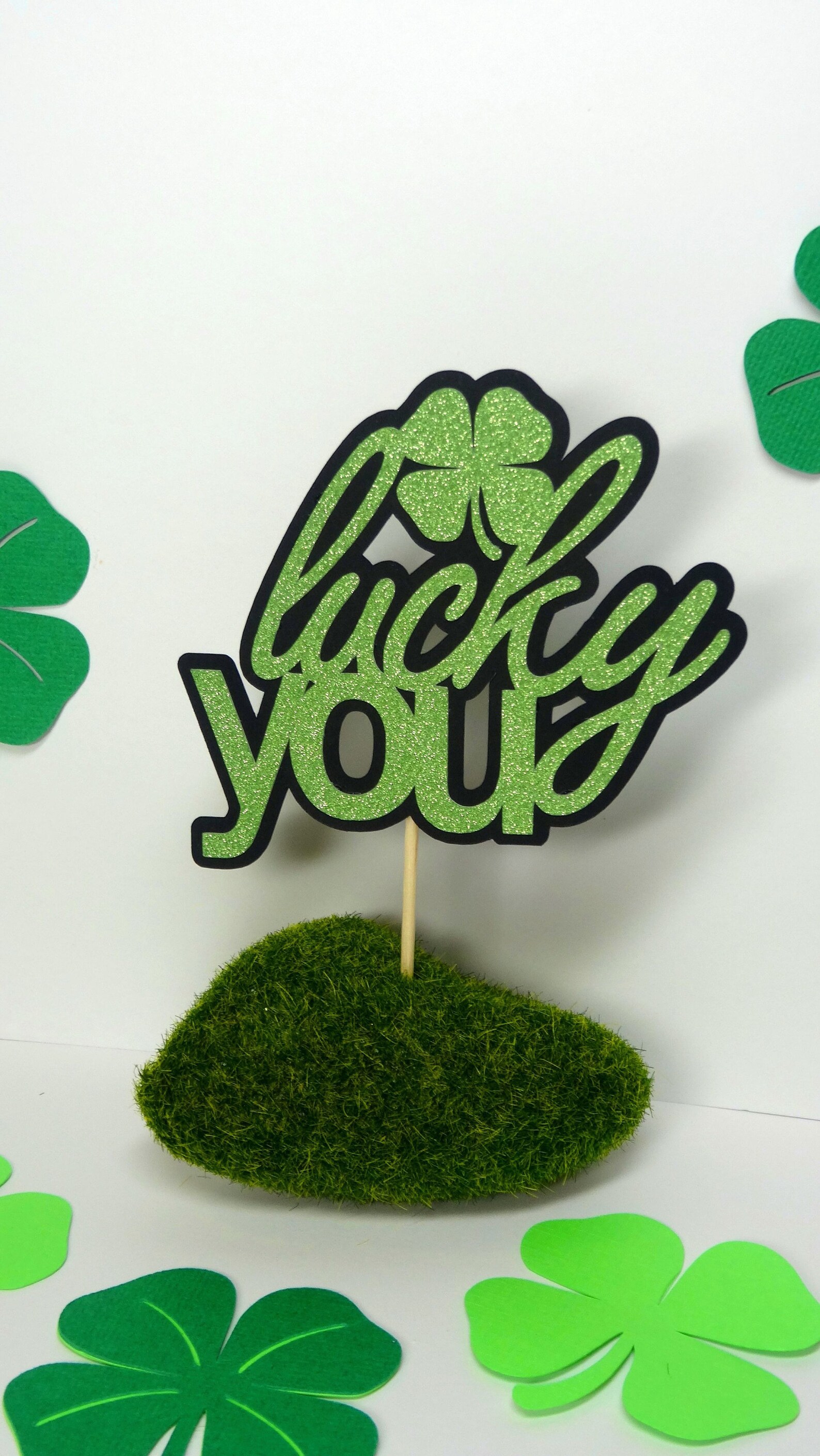 Lucky You SVG Cut File SVG DXF for Cameo Silhouette Cricut | Etsy