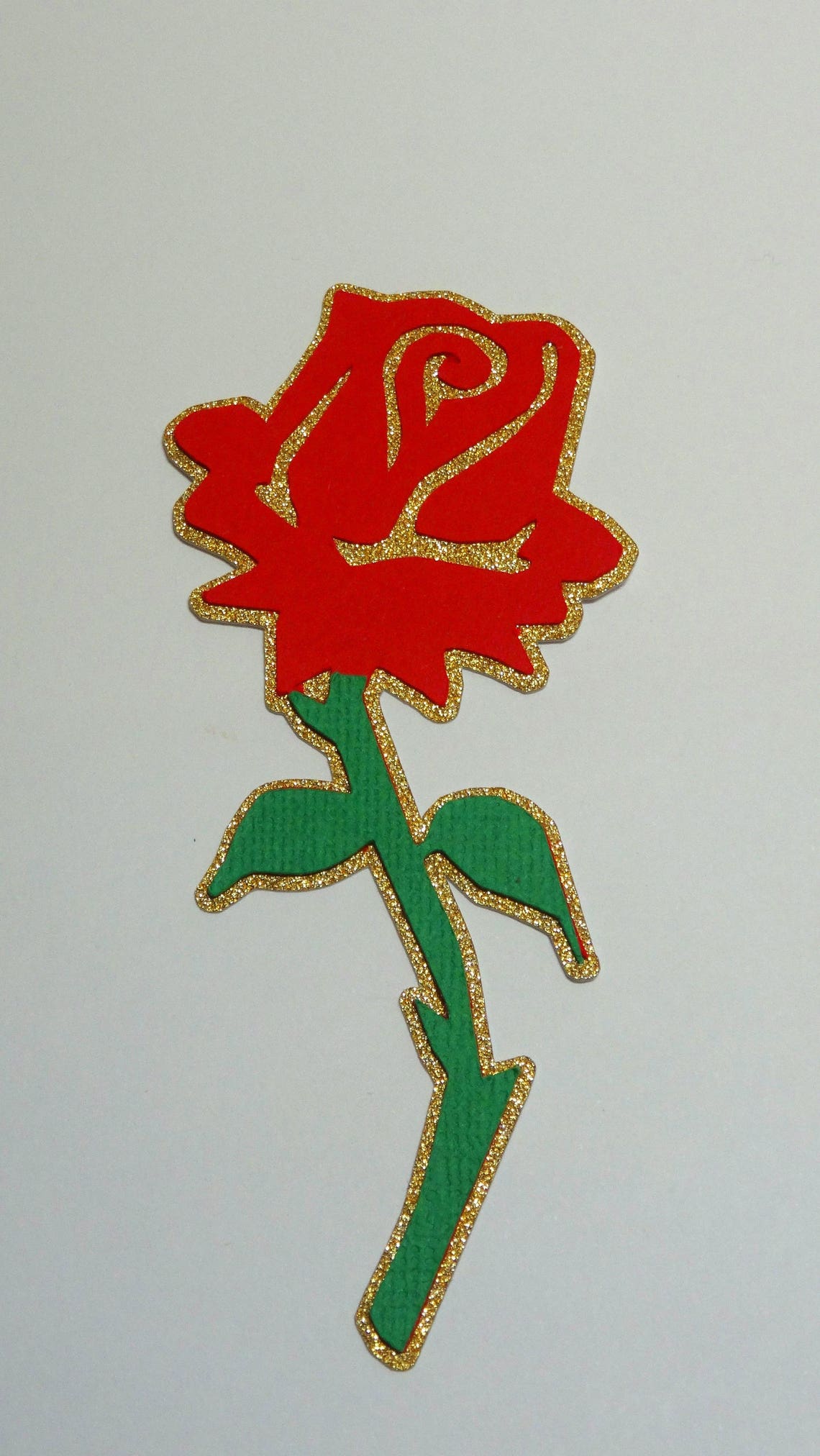 Rose SVG Cut File SVG DXF for Cameo Silhouette Cricut - Etsy