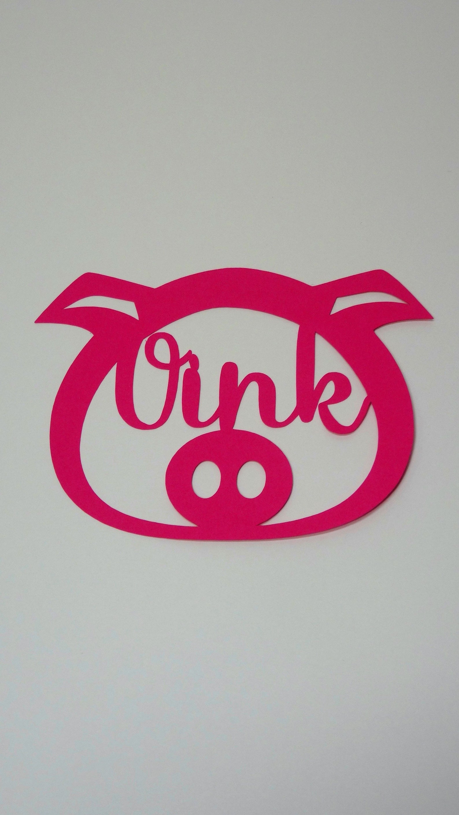 Oink Cut File JPG SVG DXF for Cameo Silhouette Cricut - Etsy