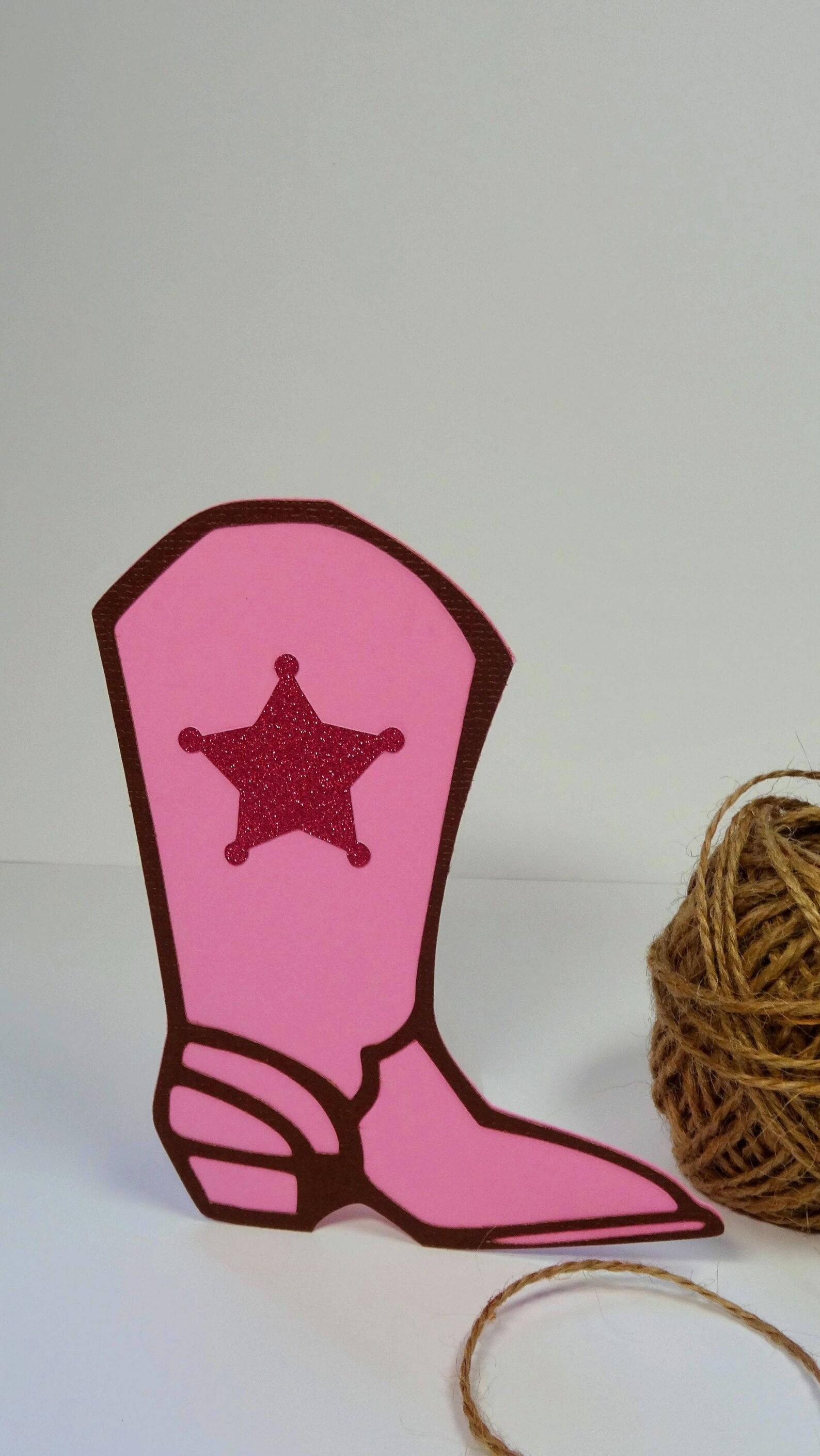 Cowgirl Boots SVG Cut File, SVG, DXF for Cameo Silhouette, Cricut ...