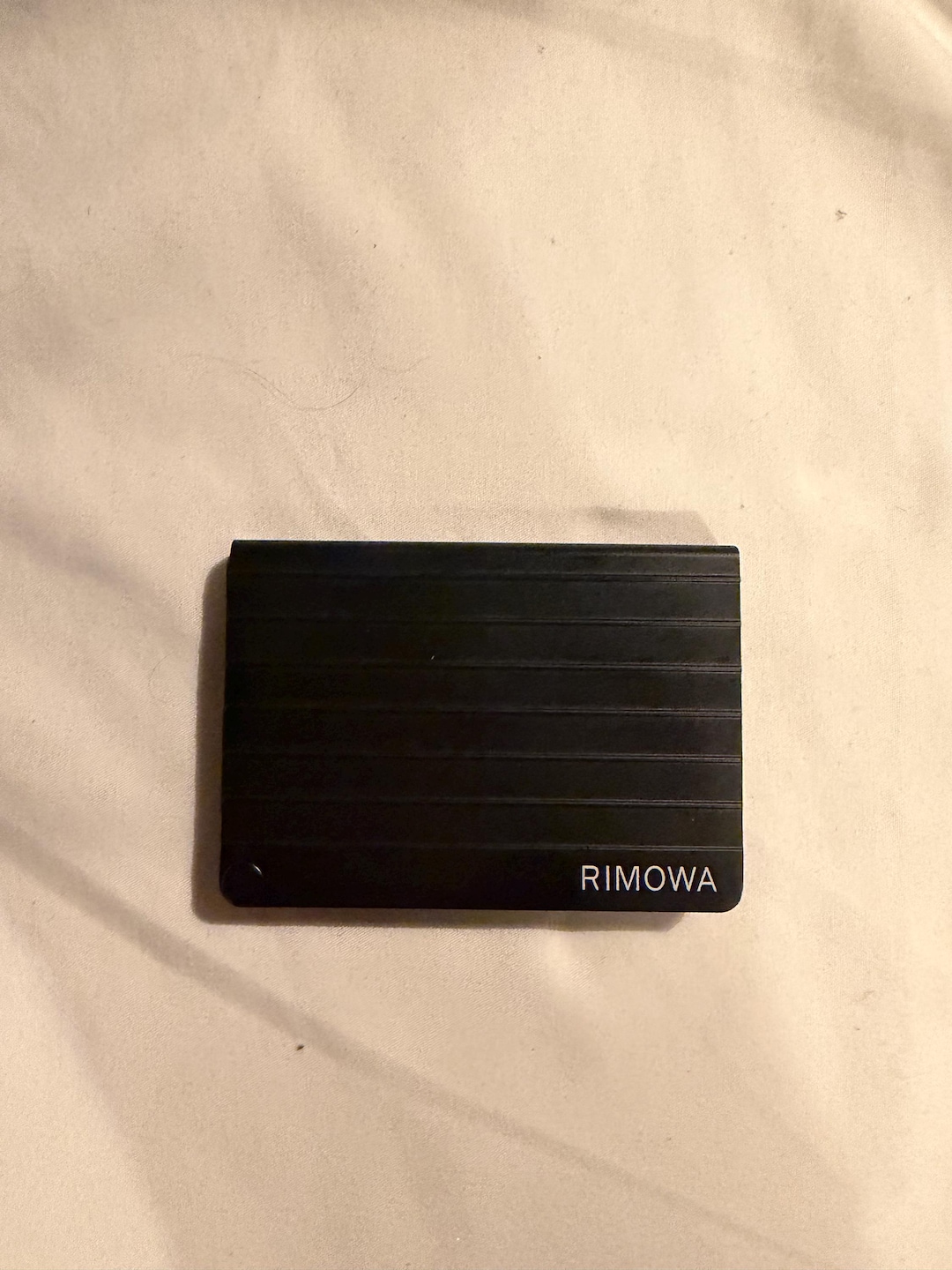 Rimowa Black Titanium Aluminium Card Holder Wallet - Etsy