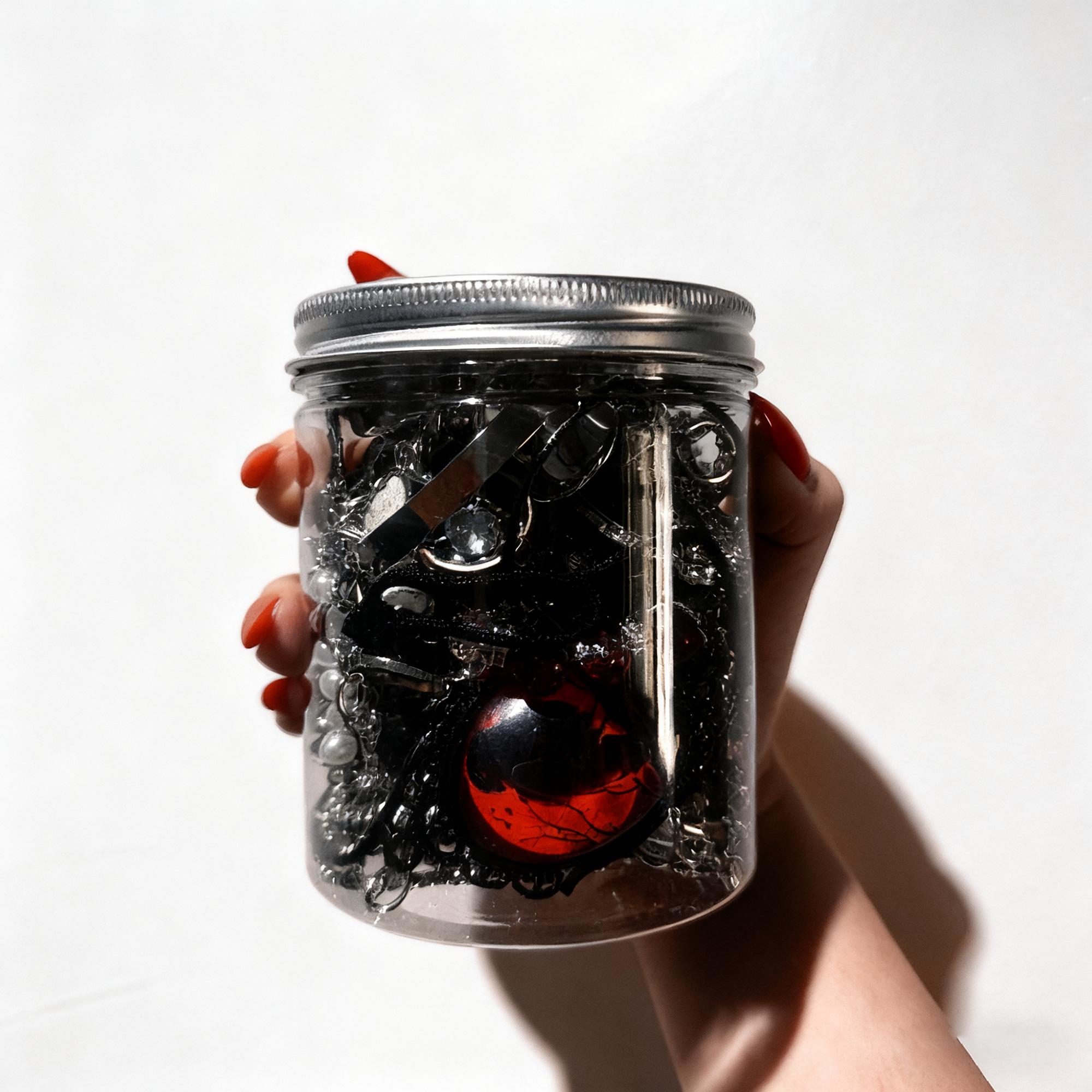 Gothic Jewelry Mystery Jar | Alt Emo Accessories Gift - Etsy Australia