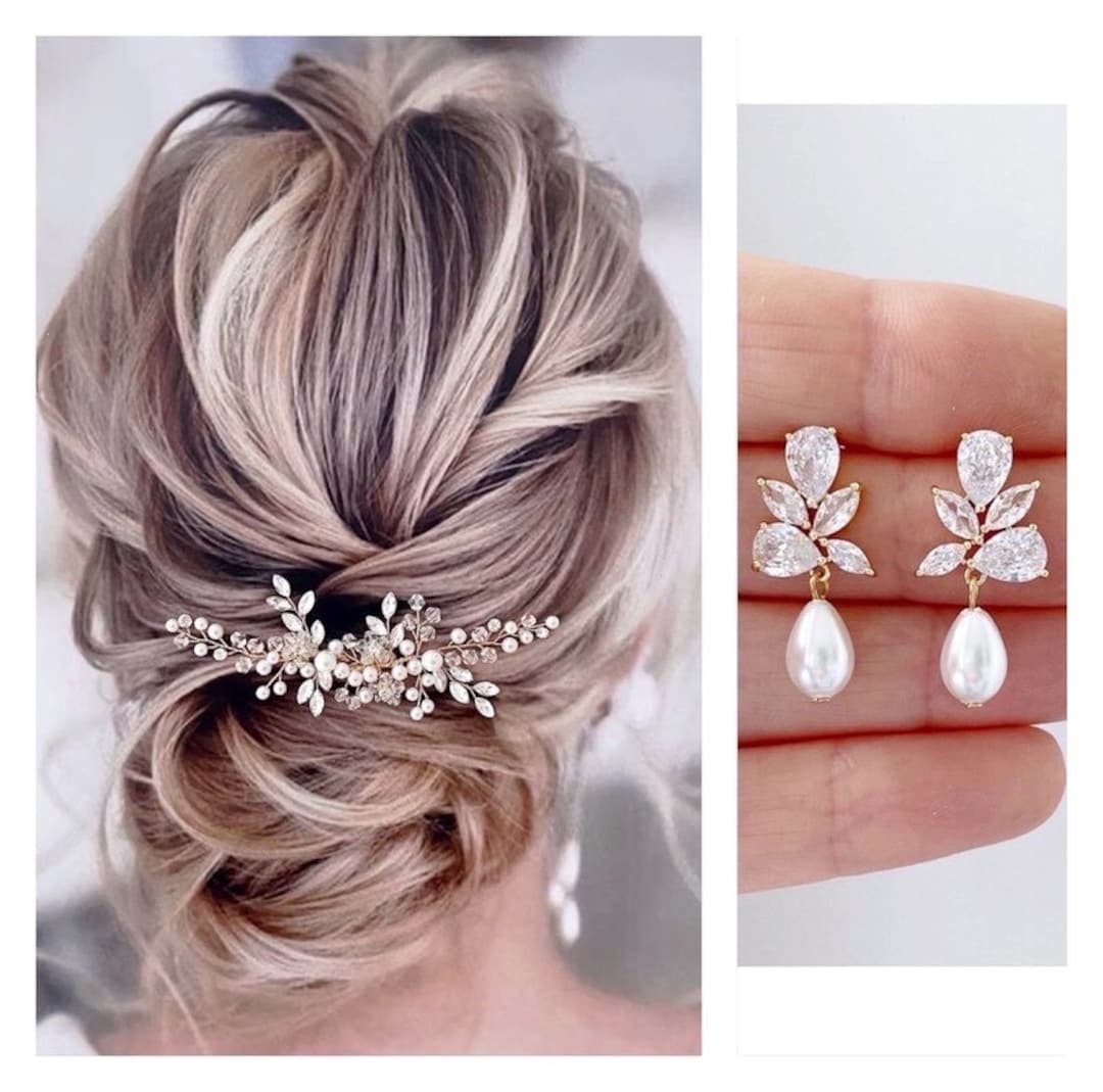 Bridal Hair Piece Bridal Hair Vine Bridal Hair Accessories Wedding Hair ...