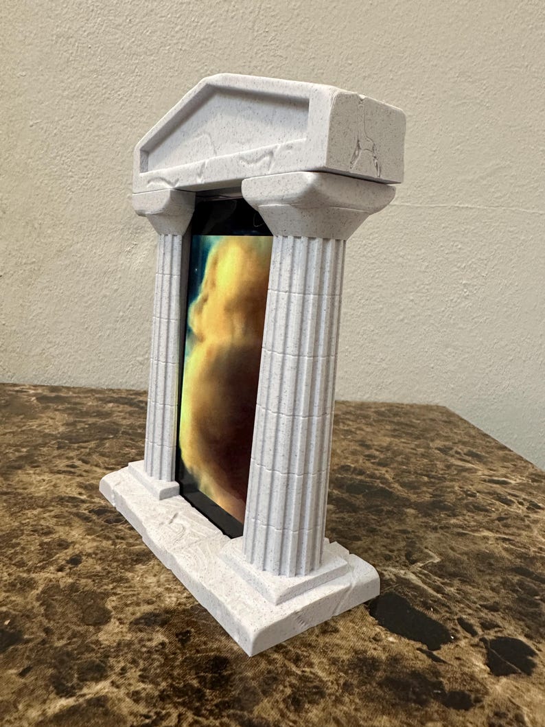 Arcane Portal Phone Holder – Animated Magic Gateway Display for D&D or ...