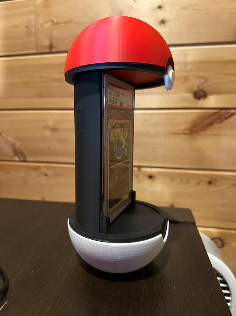 Poké Ball Card Display Stand – Modular Slab Holder for PSA, CGC, BGS - Etsy